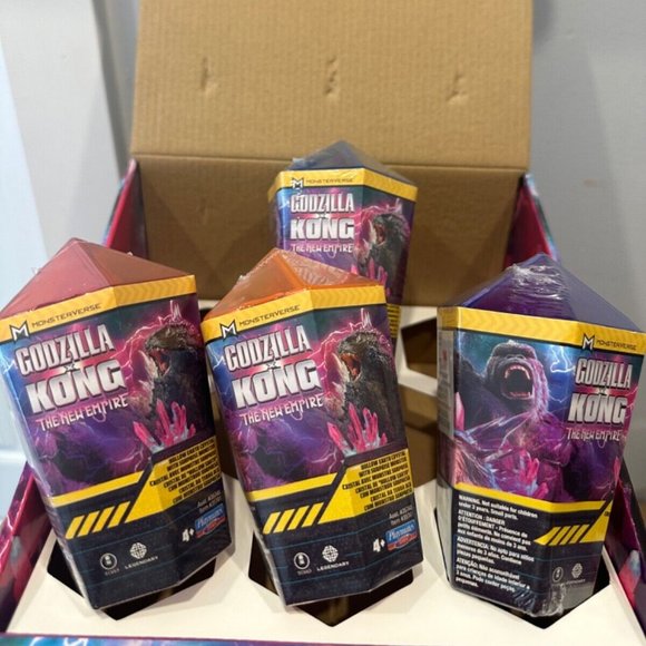 Toys | X4 Godzilla X Kong The New Empire Surprise Mini Shimo Skar King ...
